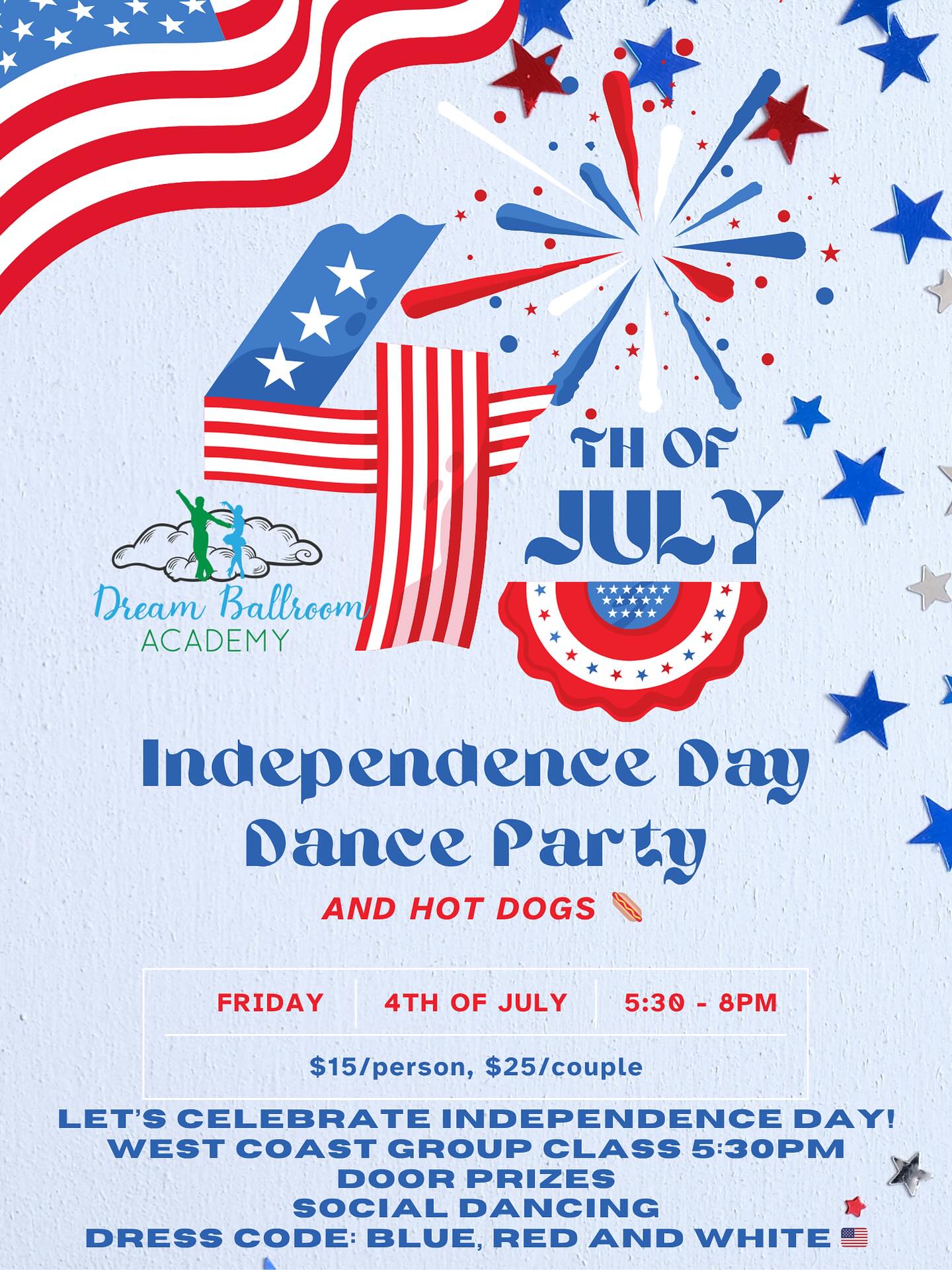 4th of July Dance Party - Dance Studio in Memphis, TN